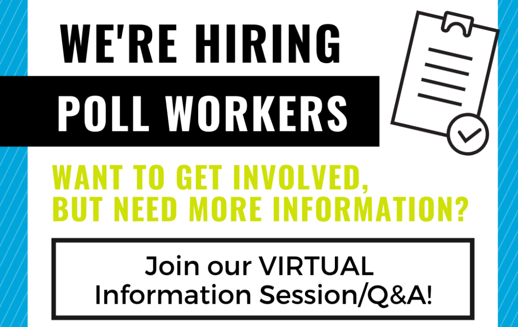 Election Poll Workers Virtual Q&A Session - The Resource Company, Inc.