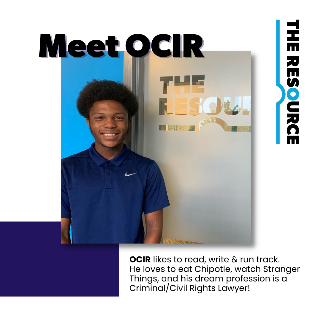 Welcome Ocir Black, our ASPIRE WS Summer Intern! - The Resource Company ...